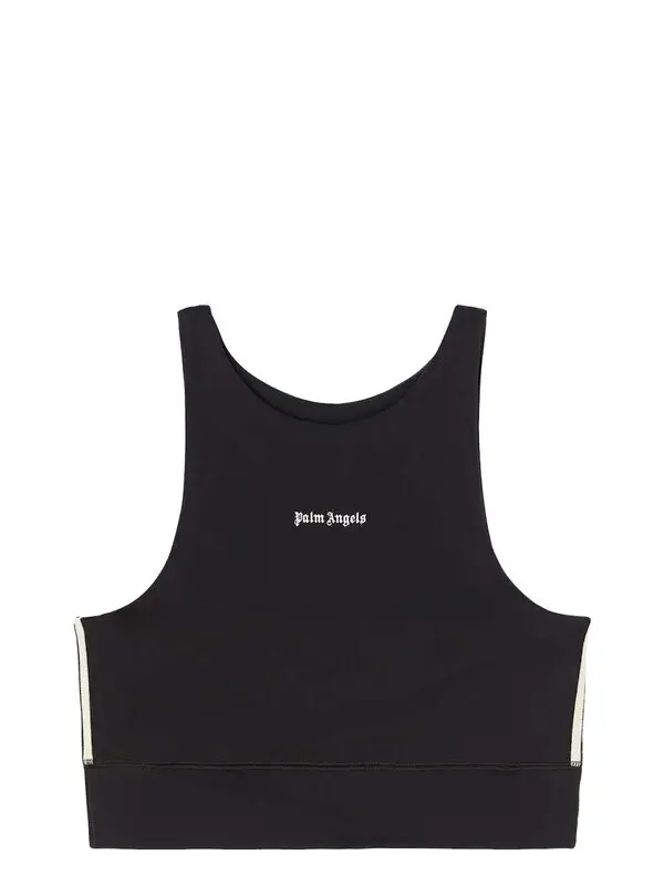 Palm Angels Classic Training Top - Black/white