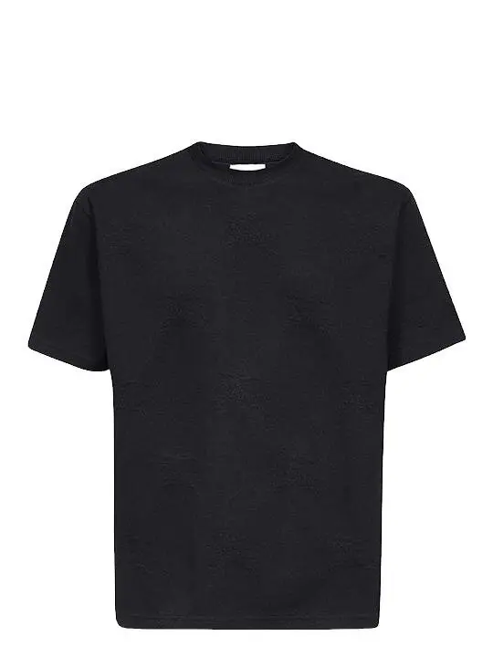 Burberry Ekd Technical Cotton T-shirt - Black