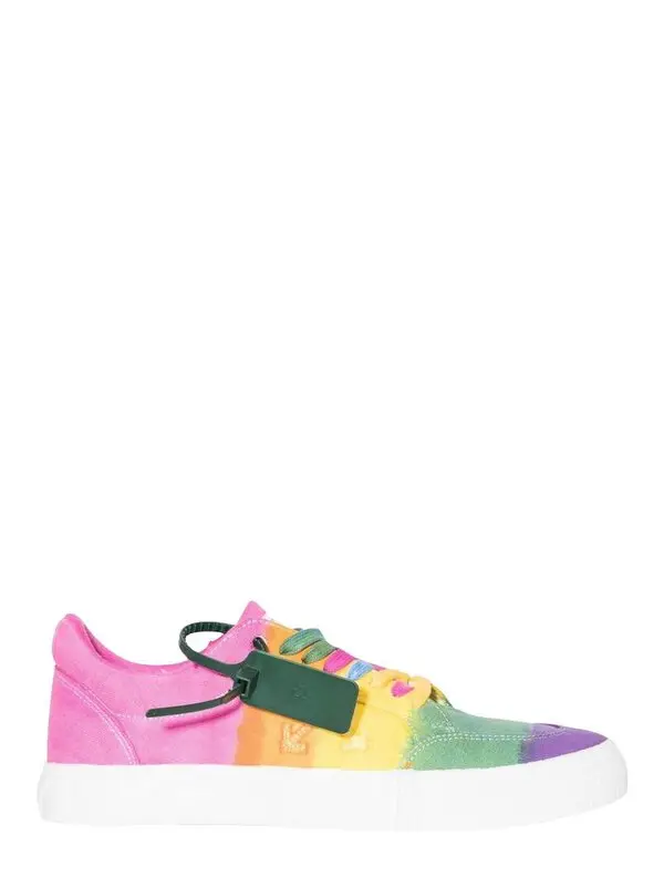 Off-White Vulc Low Tie Dye Sneakers - Multicolor