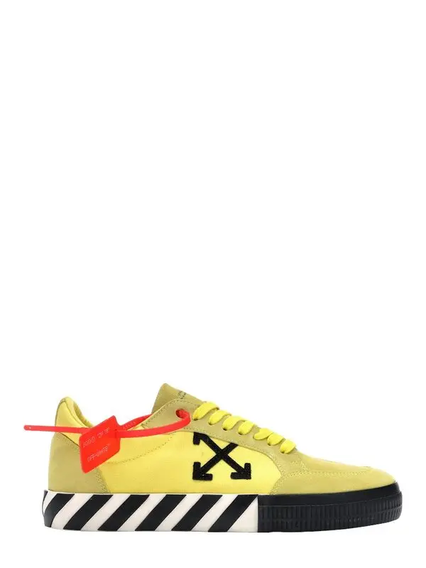 Off-White Vulc Low Sneakers - Yellow