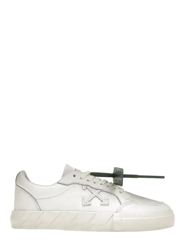 Off-White Vulc Low Leather Sneakers - White