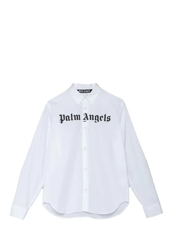 Palm Angels Classic Logo Shirt - White