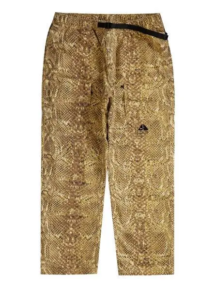 Supreme Nike Acg Belted Denim Pant - Gold Snakeskin