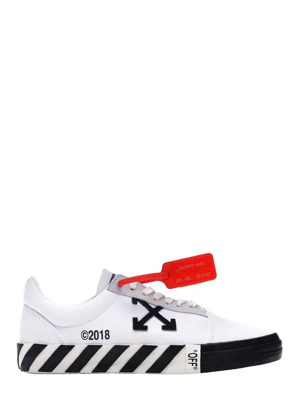 Off-White Off Vulc Low Sneakers - White/black