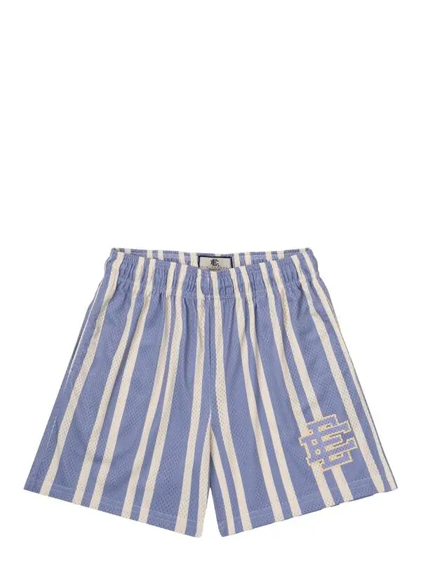 ERIC EMANUEL Ee Basic Short - Violet Blue/antique White Stripe