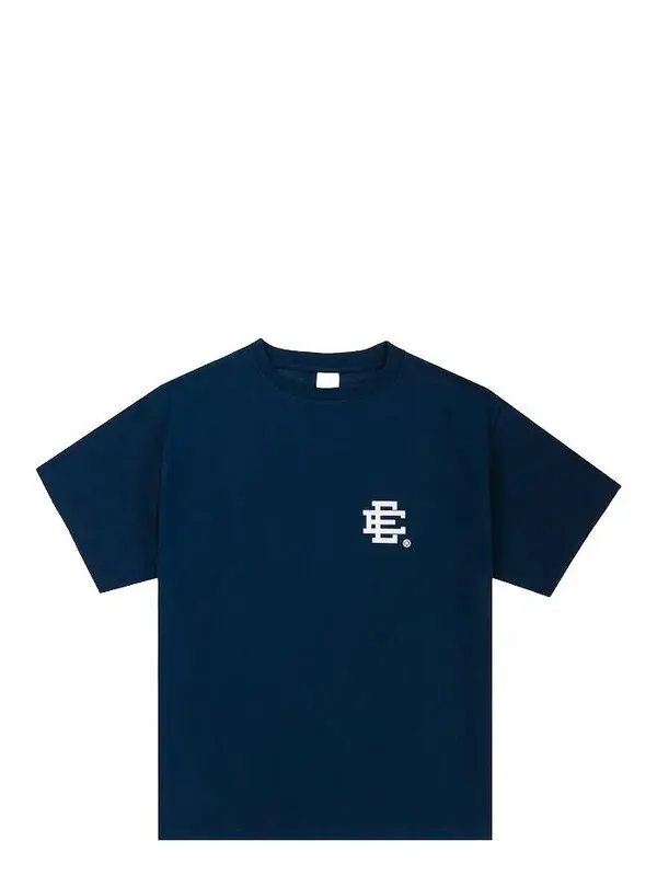 ERIC EMANUEL Ee Basic T-shirt - Navy Blue/white