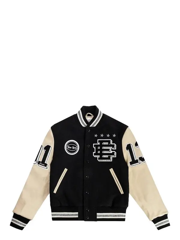 ERIC EMANUEL Ee Varsity Jacket - Black