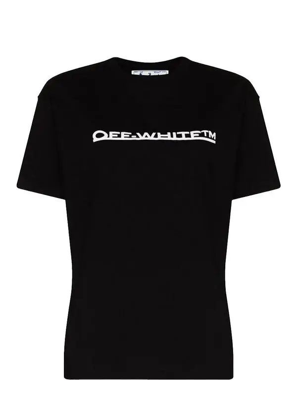 Off-White Logo T-shirt - Black/white
