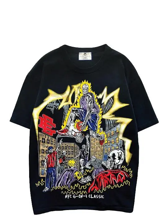 ERIC EMANUEL X Warren Lotas Jump Shot Tee Shirt - Black