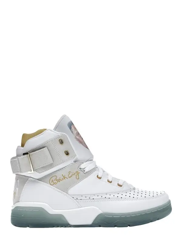 EWING ATHLETICS 33 Hi Laurens J Sneakers - White/grey/gold