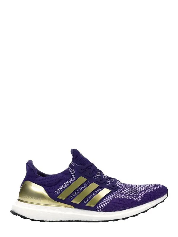 Adidas Ultra Boost Washington Huskies Sneakers - Purple/gold/white