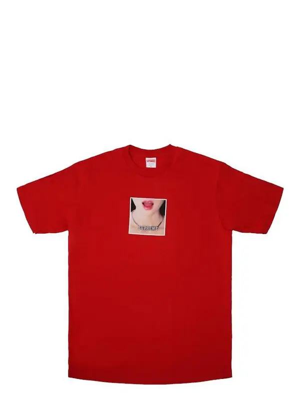 Supreme Necklace Tee - Red