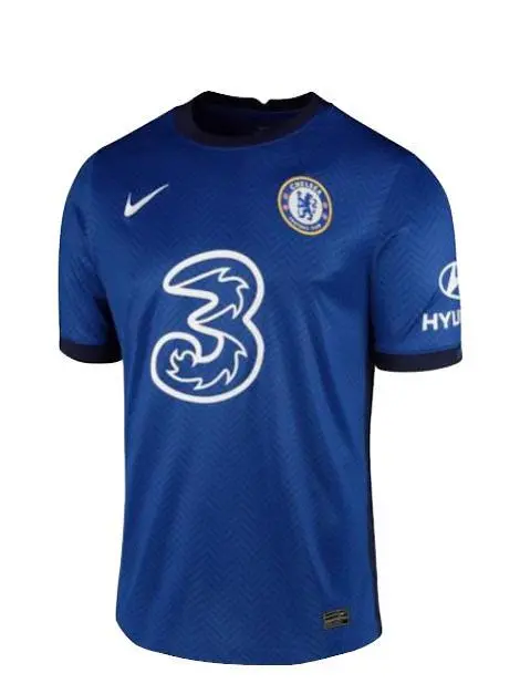 Nike Fc Chelsea 2020/21 Stadium Home Soccer Jersey - Blue White