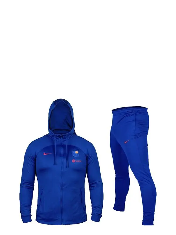 Nike Fc Barcelova 22/23 Strike Tracksuit - Blue