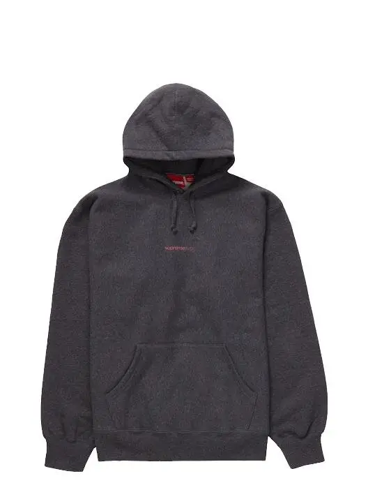 Supreme Number One Hooded Sweatshirt - Charcoal