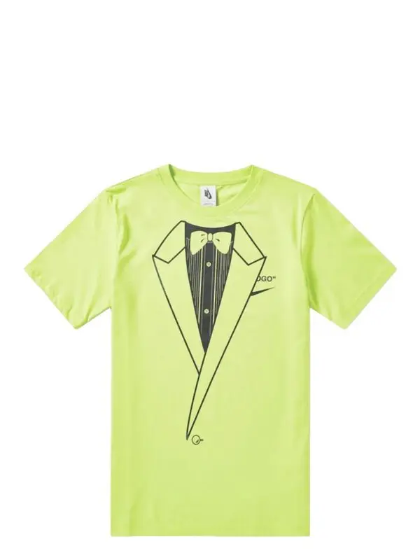 Off-White X Nike Nrg A6 Tee Shirt - Lime Green