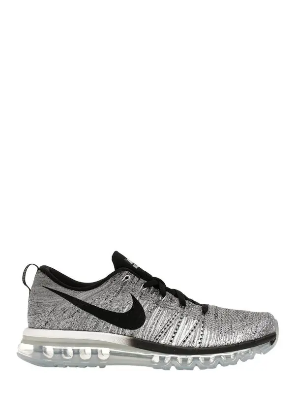 Nike Flyknit Air Max Sneakers - White/black/cool Grey