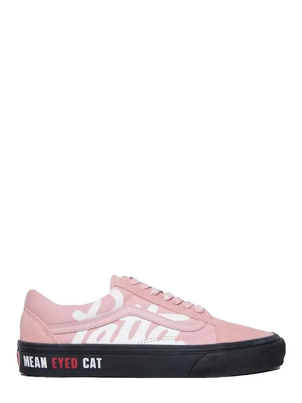 VANS Ua Old Skool Vlt Lx Patta Mean Eyed Catin Sneakers - Silver Pink/black