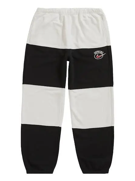 Supreme Nike Stripe Sweatpant - Black