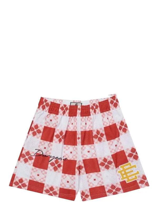 ERIC EMANUEL X Duryeas Ee Basic Short - White/red/yellow
