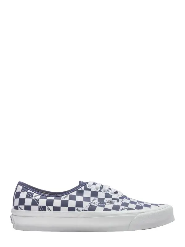VANS Vault Og Authentic Lx Checkerboard Sneakers - Blue/white