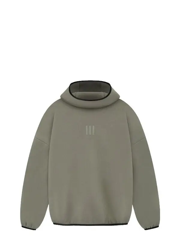 Fear Of God Athletics Suede Fleece Hoodie - Clay
