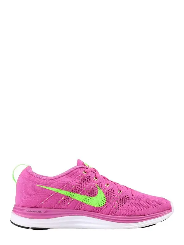 Nike Flyknit Lunar1 Sneakers - Club Pink/electric Green/white