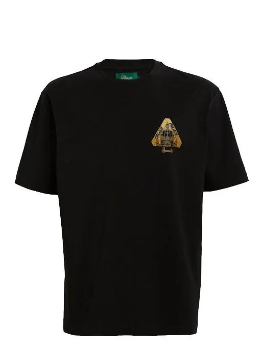 PALACE X Harrods Logo T-shirt - Black