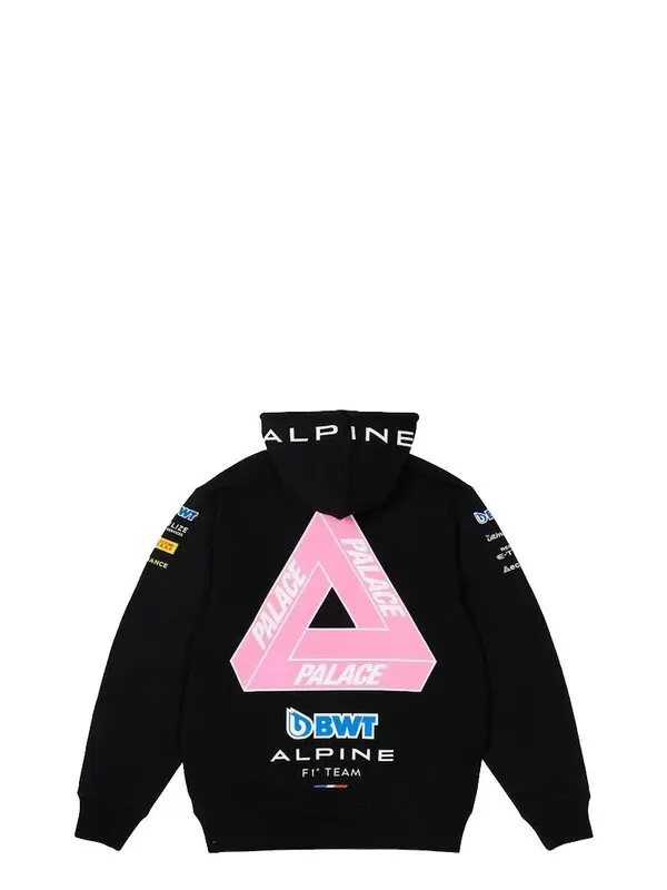 PALACE X Kappa For Alpine Hood - Black