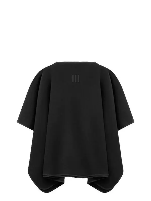 Fear Of God Athletics Suede Fleece Poncho - Black