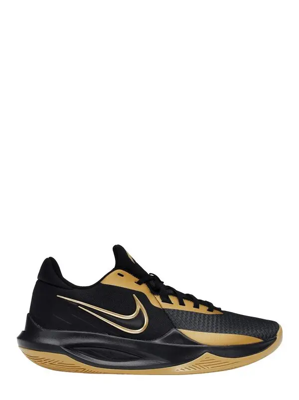 Nike Precision Basketball Sneakers - Black/metallic Gold