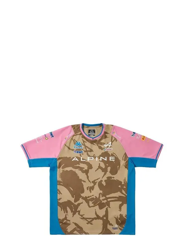 PALACE X Kappa For Alpine Driver Jersey - Desert Camo