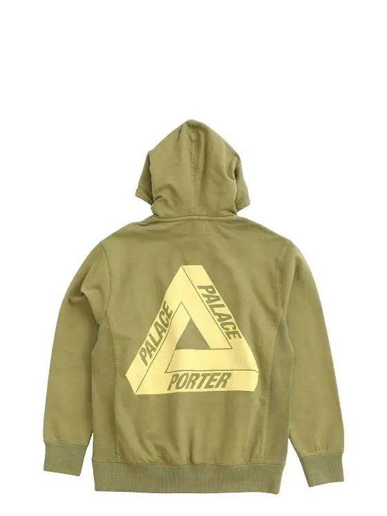 PALACE X Porter Tri Ferg Hoodie - Khaki
