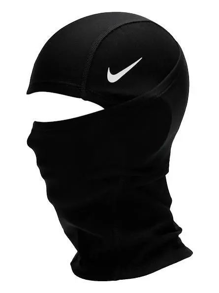 Nike Pro Hyperwarm Hood Balaclava - Black/white