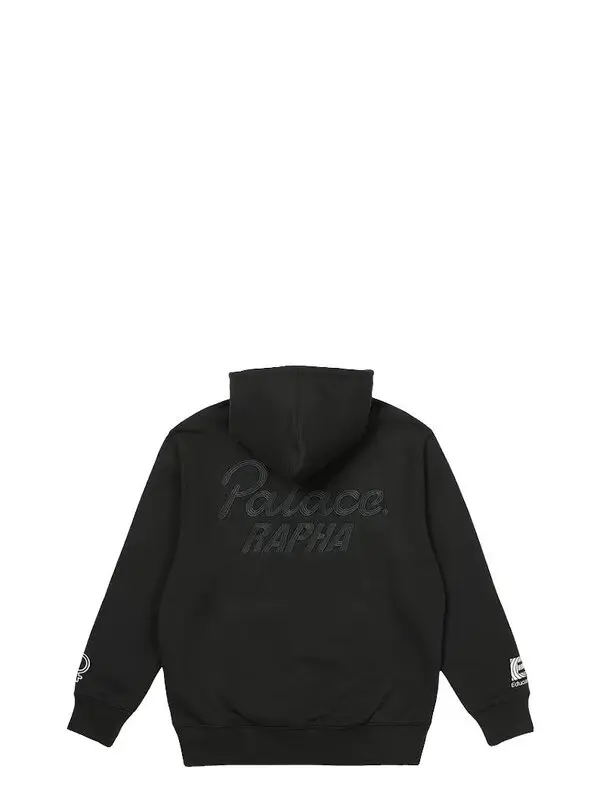 PALACE X Rapha Ef Education First Hooded Sweatshirt - Black
