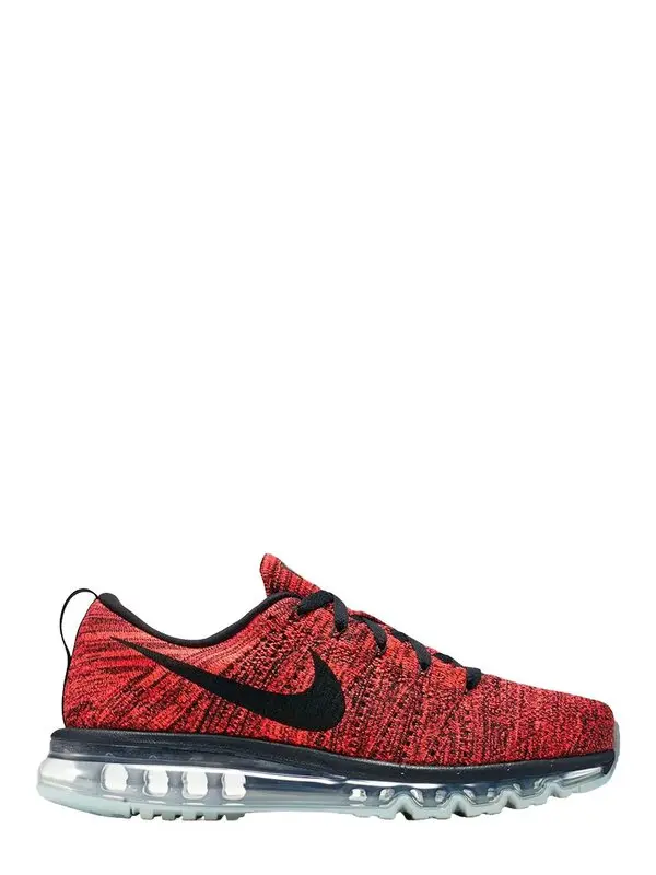 Nike Flyknit Max Sneakers - Black/bright Crimson