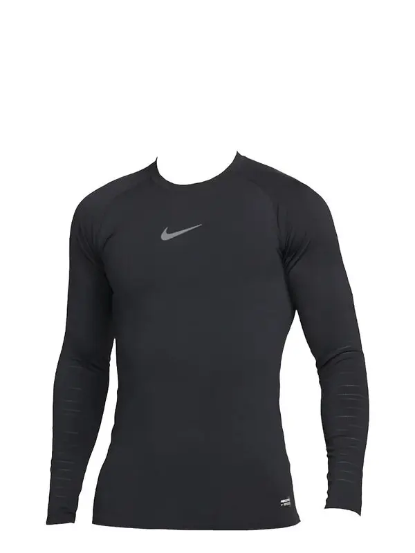Nike Pro Drifit Adv Long-sleeve Training Top - Black/iron Grey
