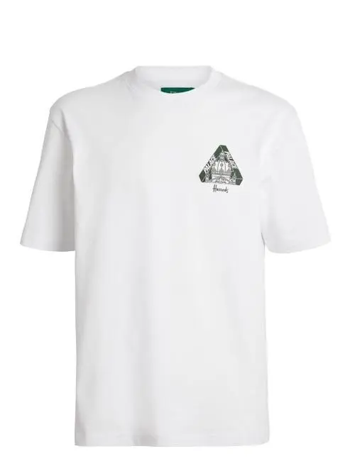 PALACE X Harrods Logo T-shirt - White