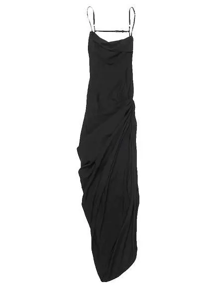 Jacquemus La Robe Saudade Longue Dress - Black