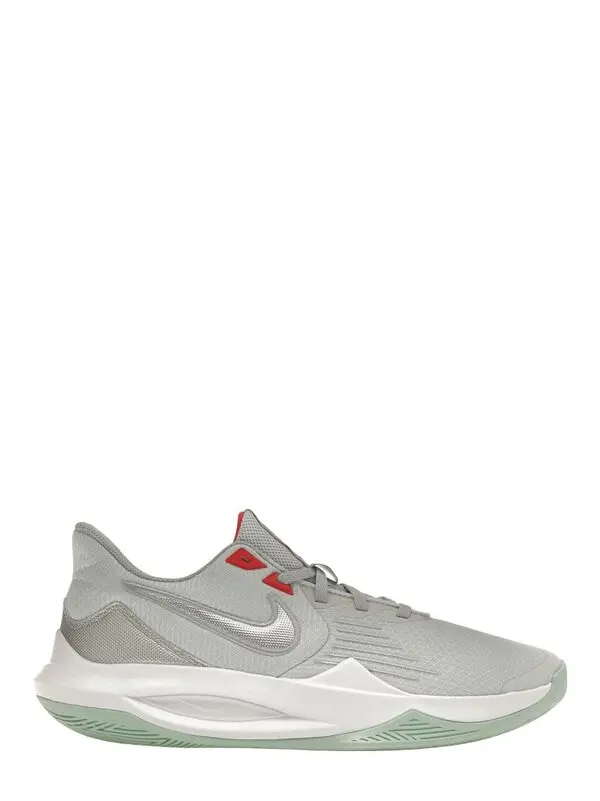 Nike Precision 5 Sneakers - Pure Platinum/wolf Grey/chile Red