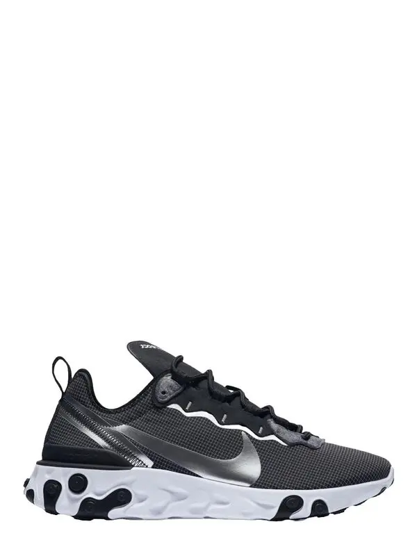 Nike React Element 55 Sneakers - Black/grey/metallic Silver