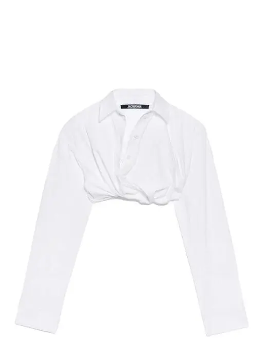 Jacquemus La Chemise Bahia Courte Shirt - White
