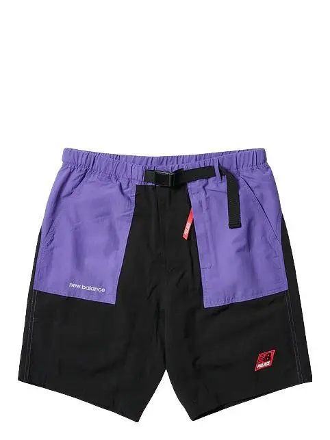 PALACE X New Balance Nylon Trail Short - Black/purple