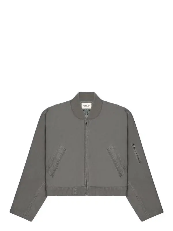 Fear Of God Bomber Jacket - God Grey