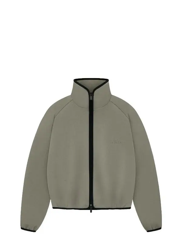 Fear Of God Athletics Suede Fleece Track Jacket - Clay