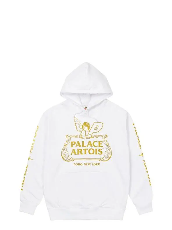 PALACE X Stella Artois Chalice Hood - White