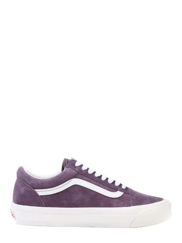 VANS Vault Og Old Skool Lx Pig Suede Sneakers - Wine/white