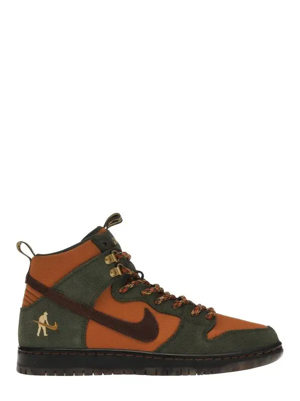 Nike Dunk High Pass~port Work Boots - Army Green/brown/black