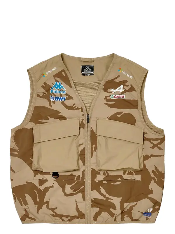 PALACE X Kappa For Alpine Pit Vest - Desert Camo