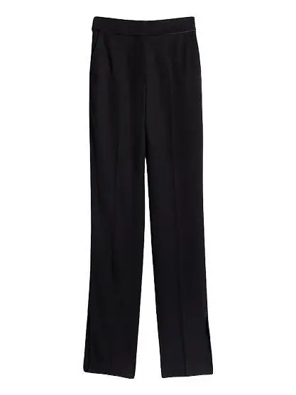 Jacquemus Le Pantalon Tibau Slit Trousers - Black